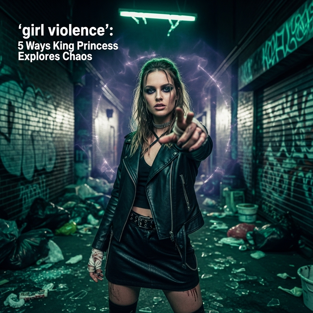 girl violence': 5 Ways King Princess Explores Chaos - FunTimesUS