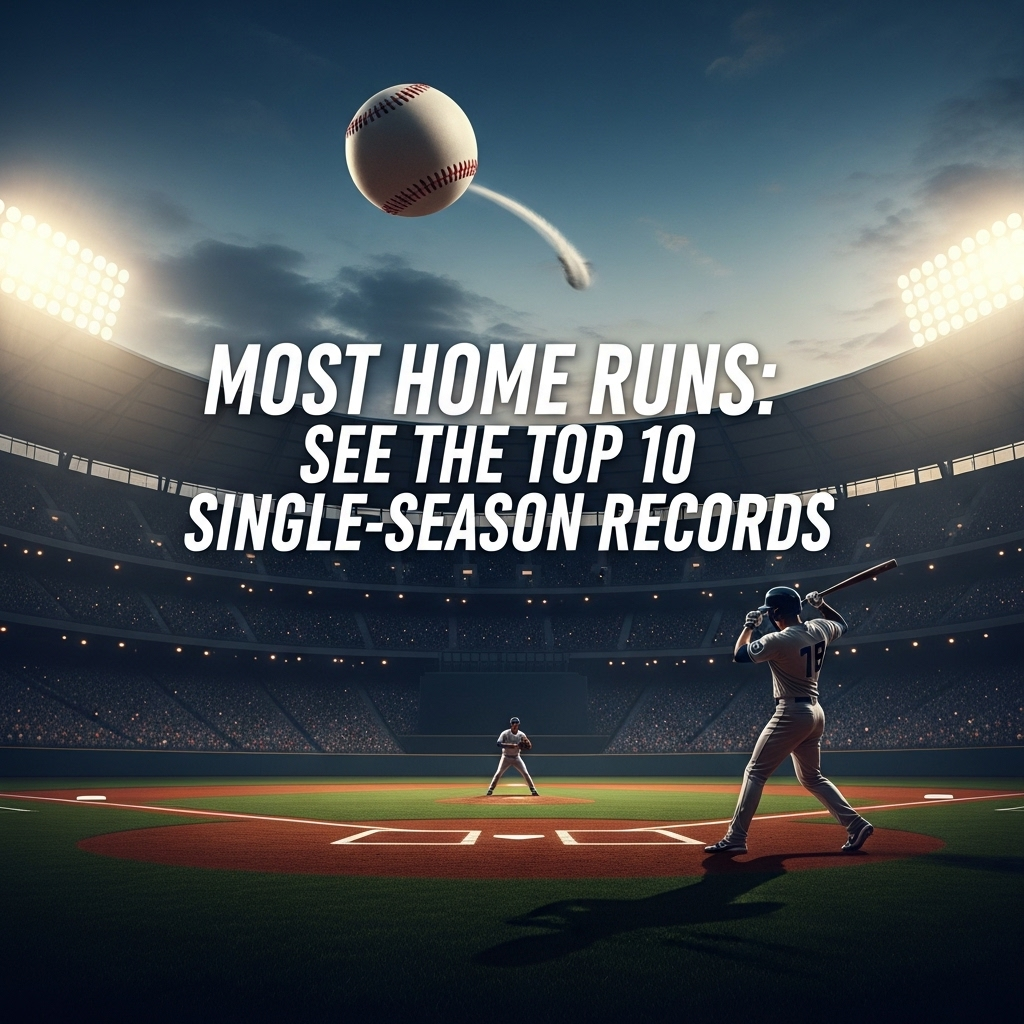 Most Home Runs: See the Top 10 Single-Season Records - FunTimesUS